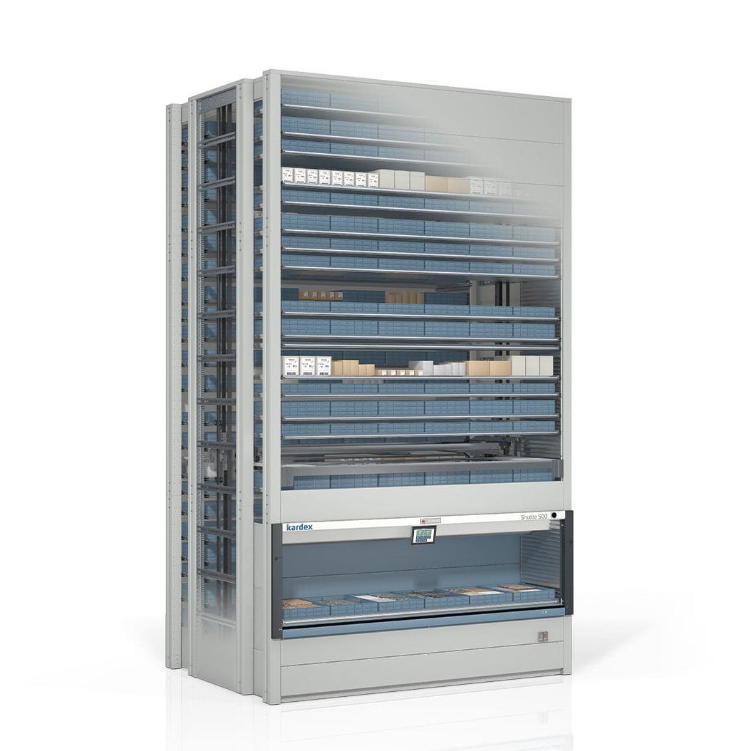 Sistema de almacenamiento de lanzadera compacto - VLM - Kardex