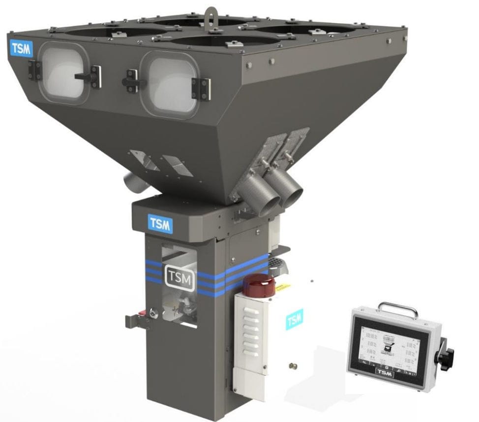 Mezclador-dosificador gravimétrico - OPTIMIX-200 - TSM Control Systems ...