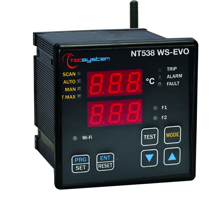 Controlador de temperatura digital - NT538 WS-EVO - TECSYSTEM srl - estándar / IP65