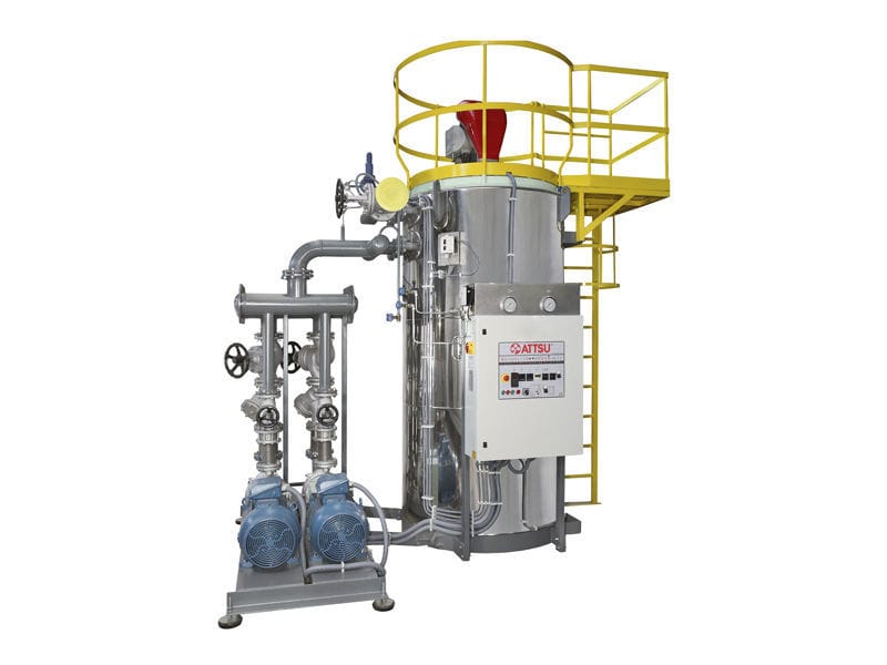 Caldera vertical / de fluido térmico / de gas / de fuel - FT - ATTSU ...