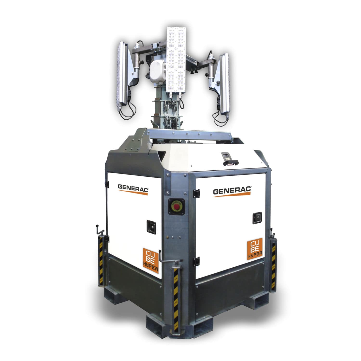 Torre de iluminación LED - CUBE+ HYPER - Generac Mobile (PR Industrial ...
