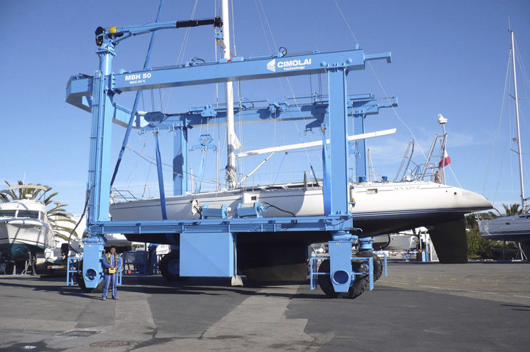 Travel lift - MBH 50t - 20 - CIMOLAI TECHNOLOGY SpA