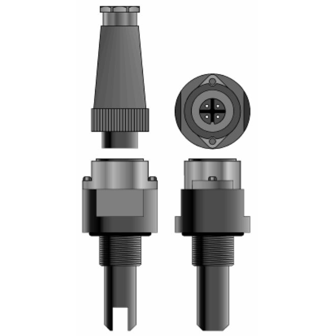 Sensor de conductividad térmico - S411U series - CHEMITEC - para agua