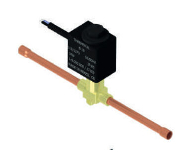 Electroválvula de control directo - 26202 - Thermoval - de 2 vías / NC / aceite