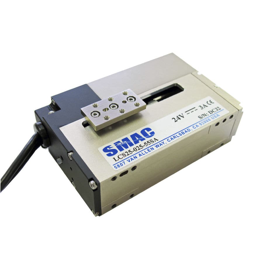 Actuador lineal - LCS25 series - SMAC Moving Coil Actuators - eléctrico / de tipo corredera