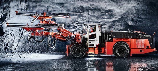 Perforadora jumbo para túnel - DD422iE - Sandvik Mining and Rock Technology