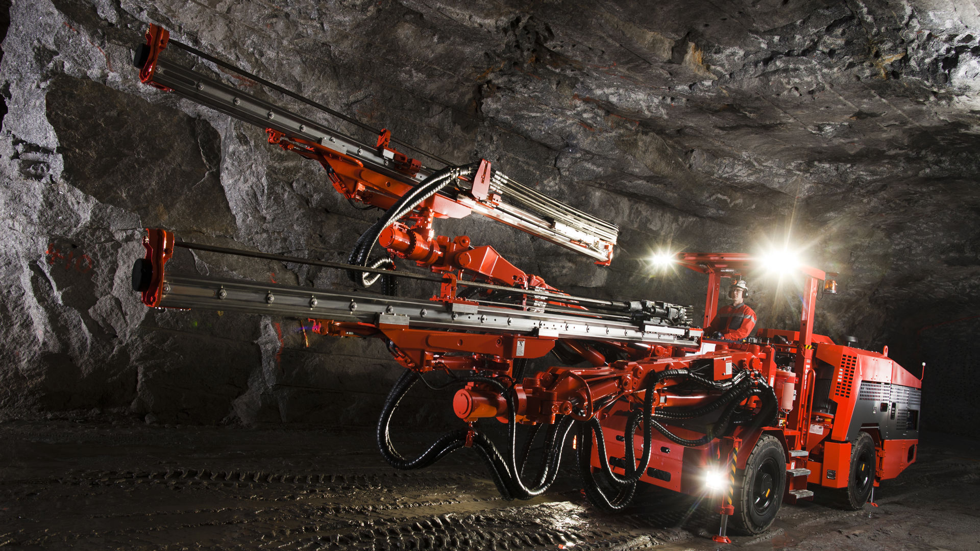Perforadora jumbo para túnel - DD321 - Sandvik Mining and Rock ...