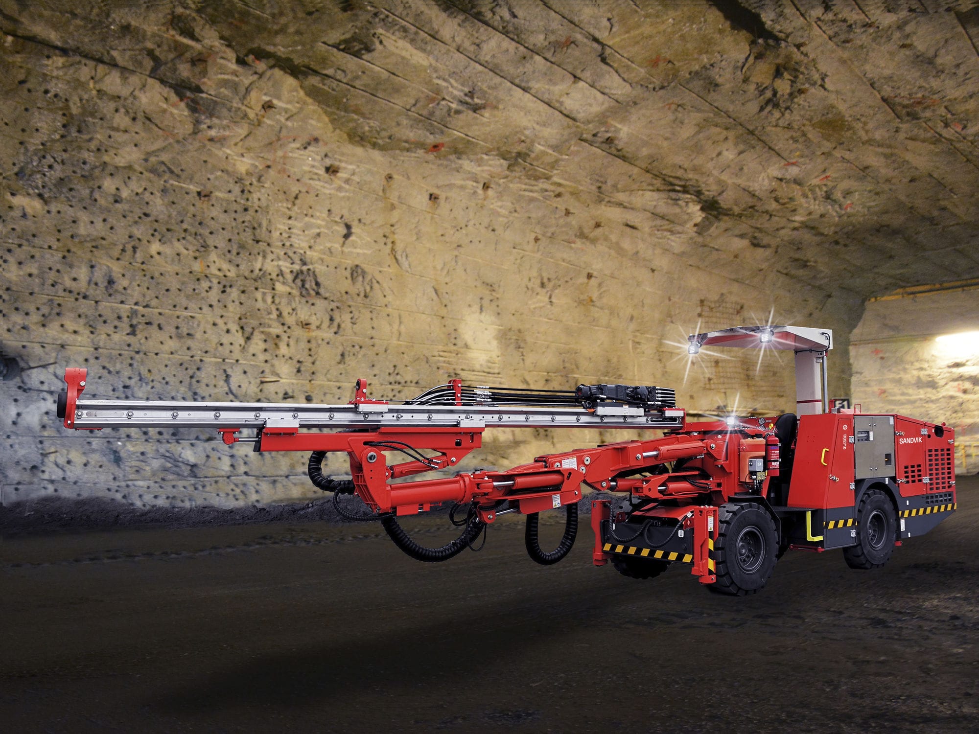 Perforadora jumbo para túnel - DD2710 - Sandvik Mining and Rock Technology