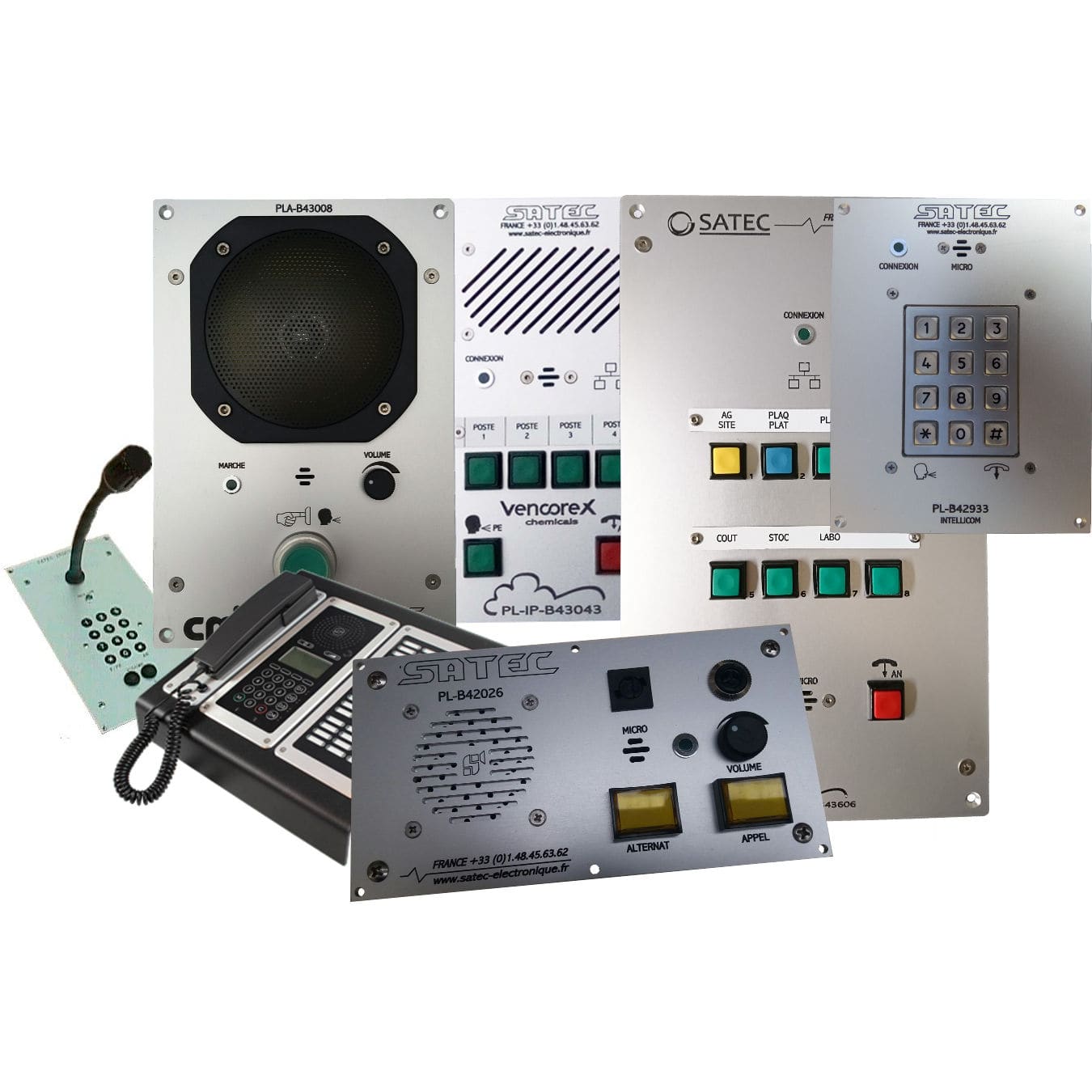 Sistema de interfono - SATEC