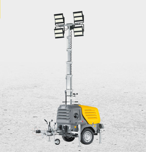 Torre de iluminación LED - LTE5 - Wacker Neuson SE - con motor diésel