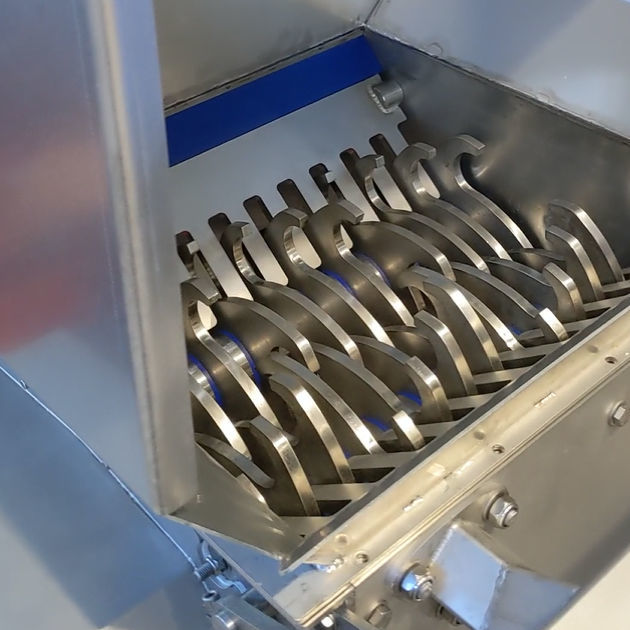 Molino de alimentos - CEMMI - con gancho / horizontal / de acero inoxidable