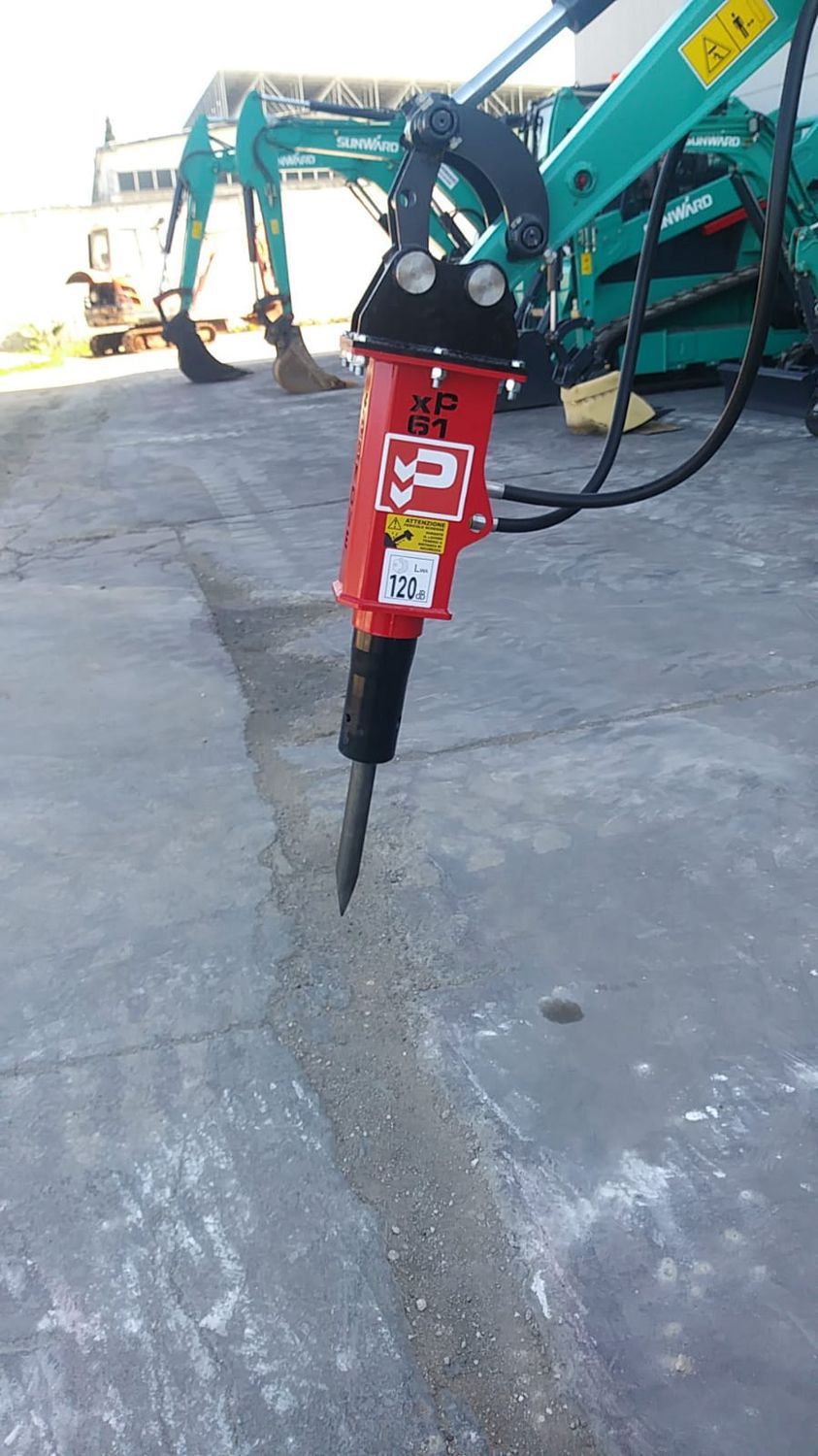 Rompe-rocas hidráulico - xP61 - Promove srl