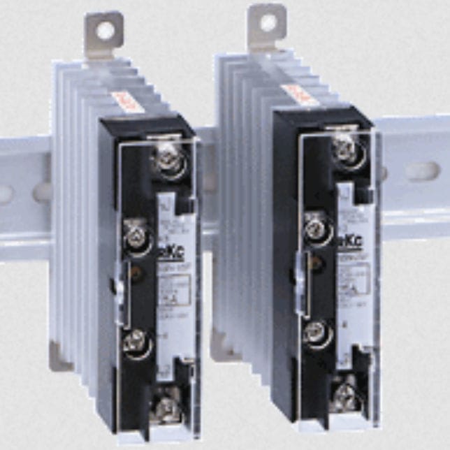 Relé estático DC - SSL - RKC INSTRUMENT INC - AC / monofásico / en riel DIN