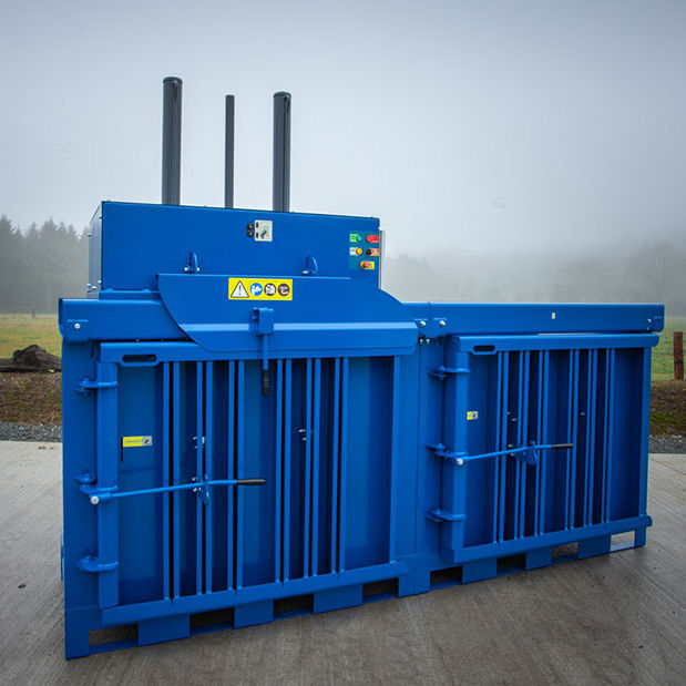 Prensa de balas vertical - 200 multi - MACFAB BALERS - de carga superior / de carga frontal ...