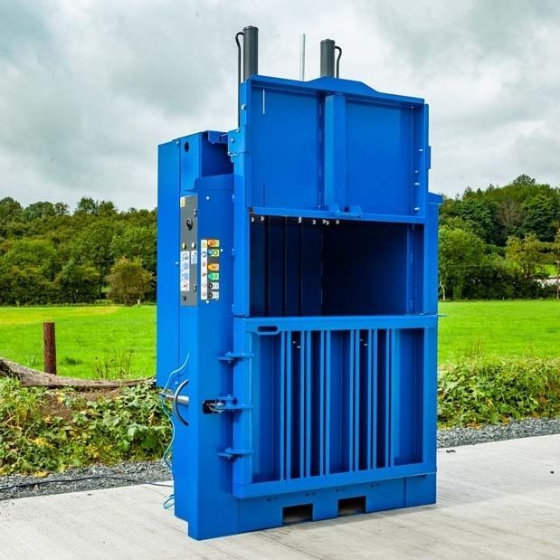 Prensa de balas para cartón - 250 - MACFAB BALERS - para residuos / para films / vertical