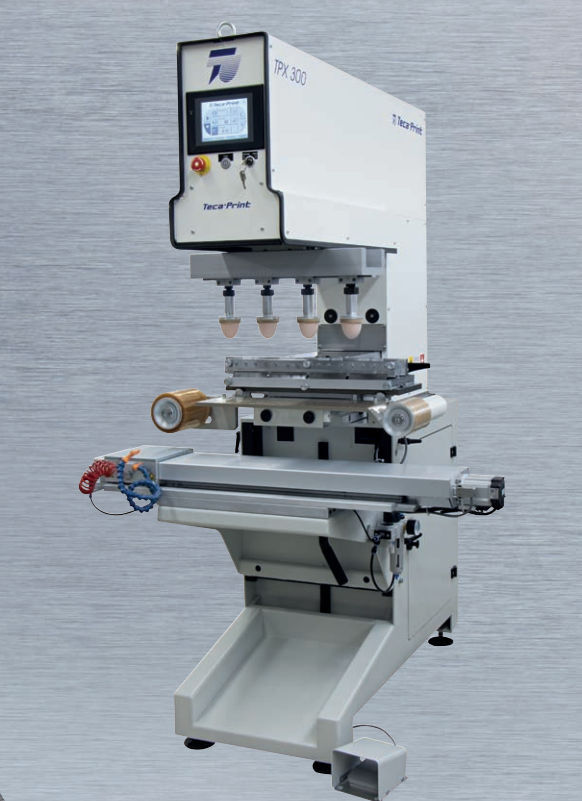 Máquina de tampografía de tintero abierto - TPX 300 - Teca-print ...
