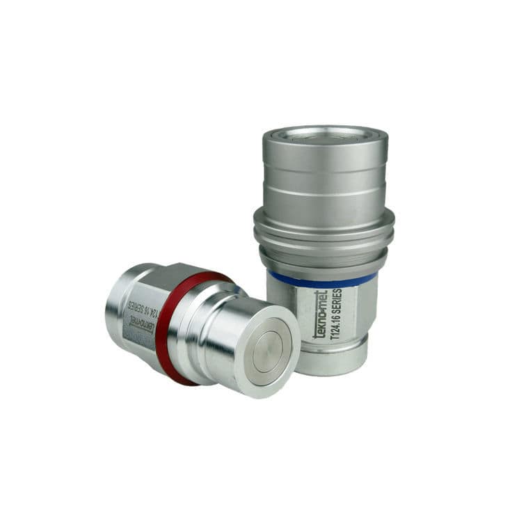 Racor hidráulico - T124 series - TEKNO-MET BAĞLANTI ELEMANLARI SAN. ve TİC. LTD. ŞTİ - rápido