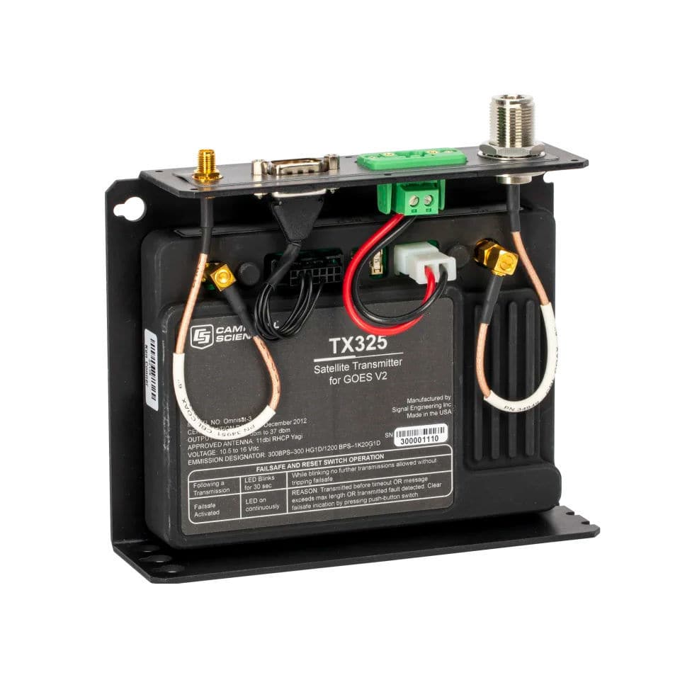 Transmisor de datos - TX325 - Campbell Scientific Ltd. - satélite