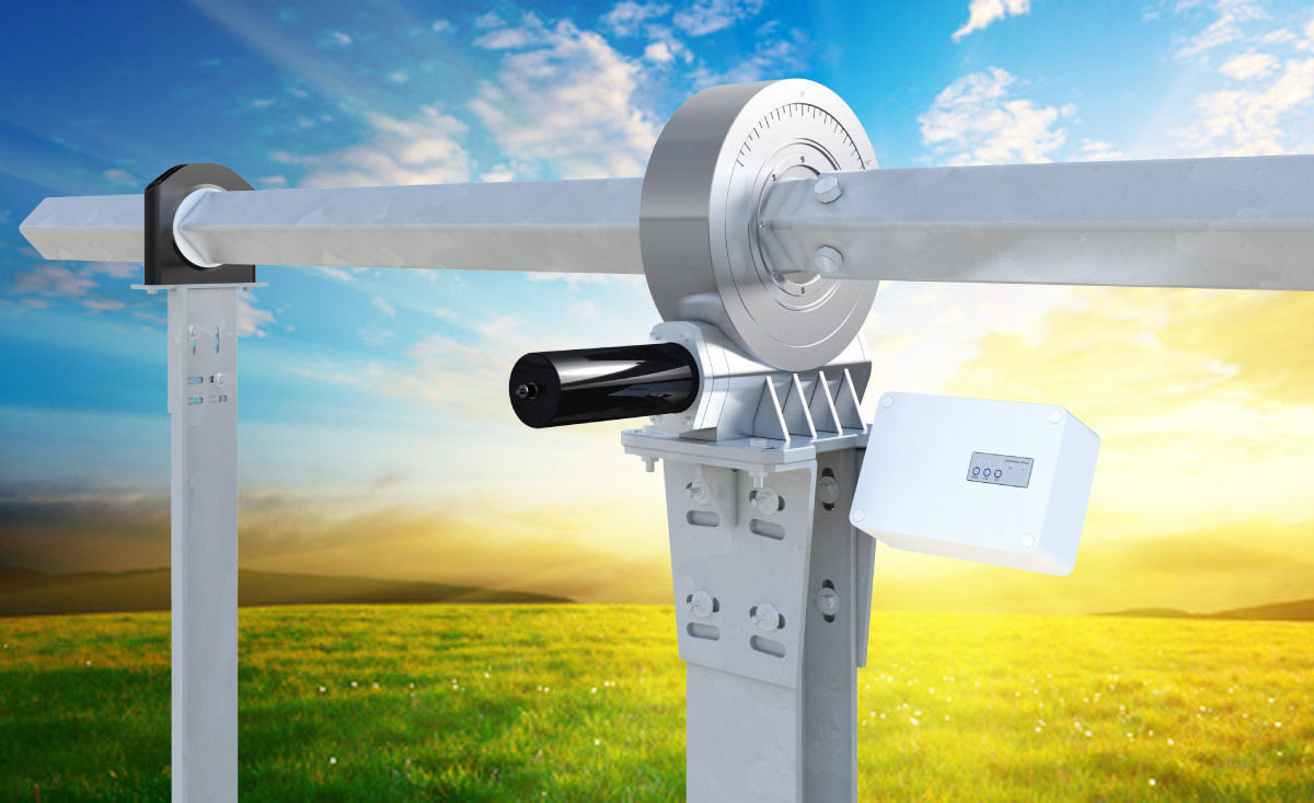 Seguidor solar de un eje - Sun Hunter 18AB - Comal SpA - fijo ...