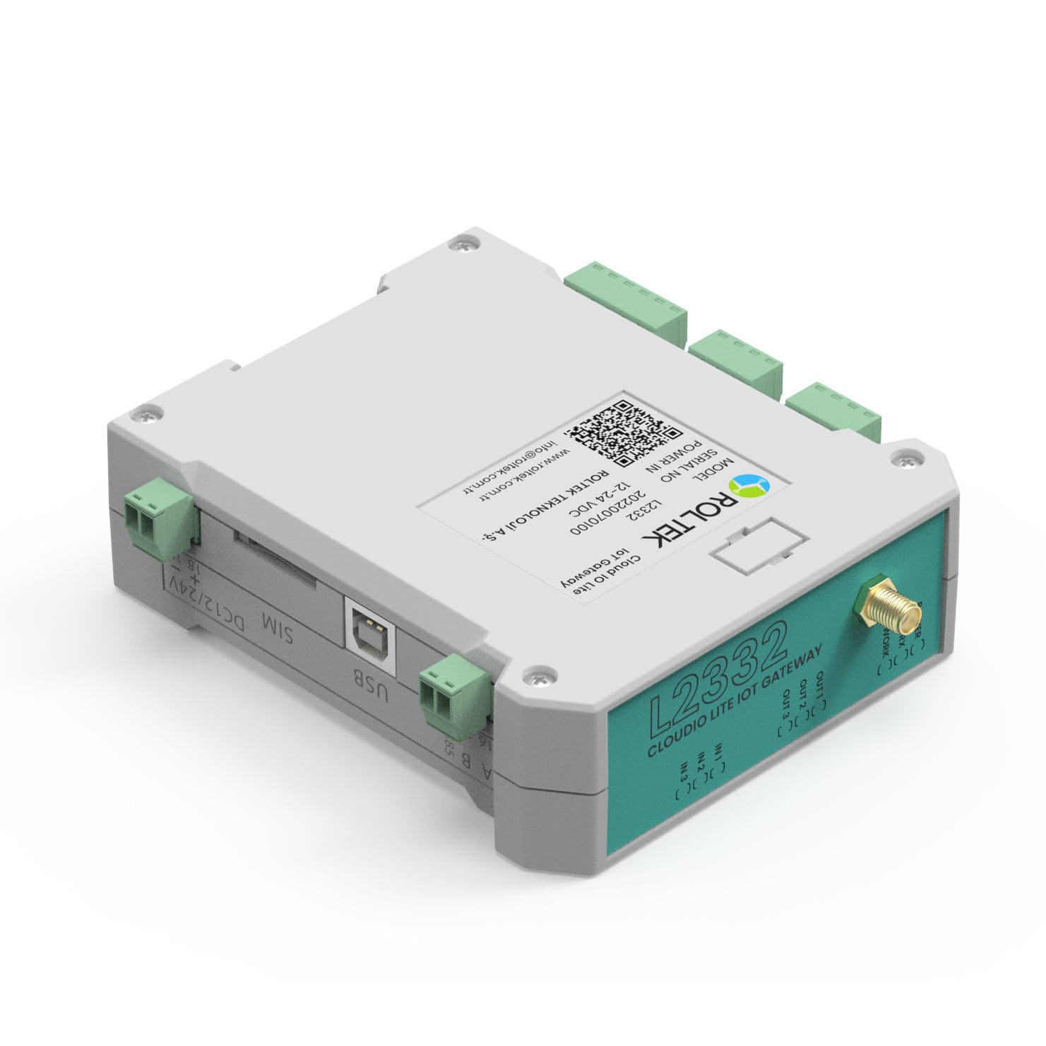 Pasarela IoT - CloudIO Lite - ROLTEK TECHNOLOGY - de comunicación / industrial / de telemetría