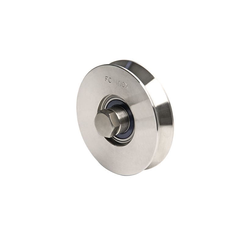 Rueda monobloque - 305VI - COMUNELLO GATE - de acero inoxidable / de ...