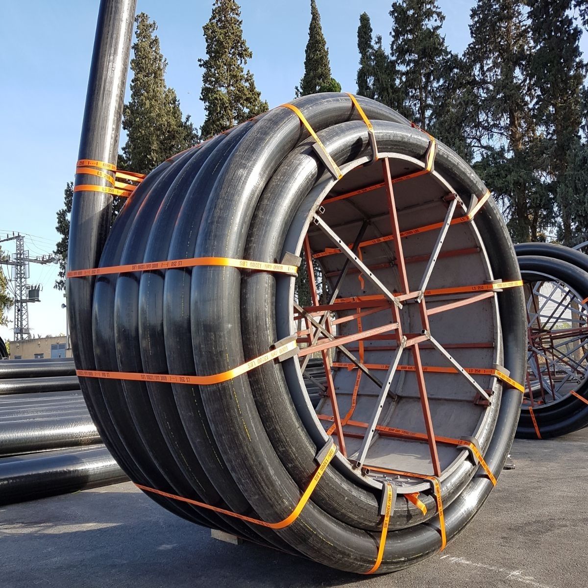 Canalización de XLPE - LOCS - para drenaje / de residuos industriales