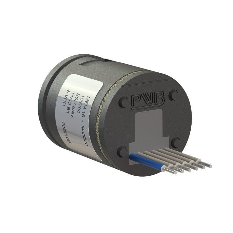 Encoder de ángulo absoluto - MEM 16 M - PWB encoders GmbH - magnético ...