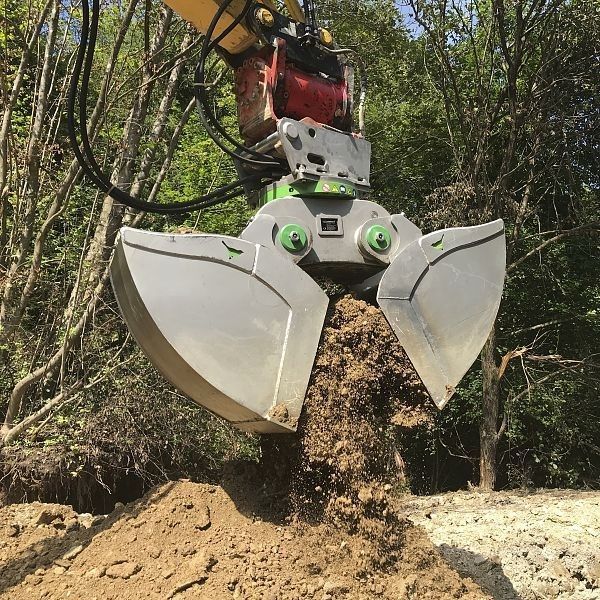 Pulpo para selección - Modularis Drive - hidráulico / de leña / para elementos de hormigón