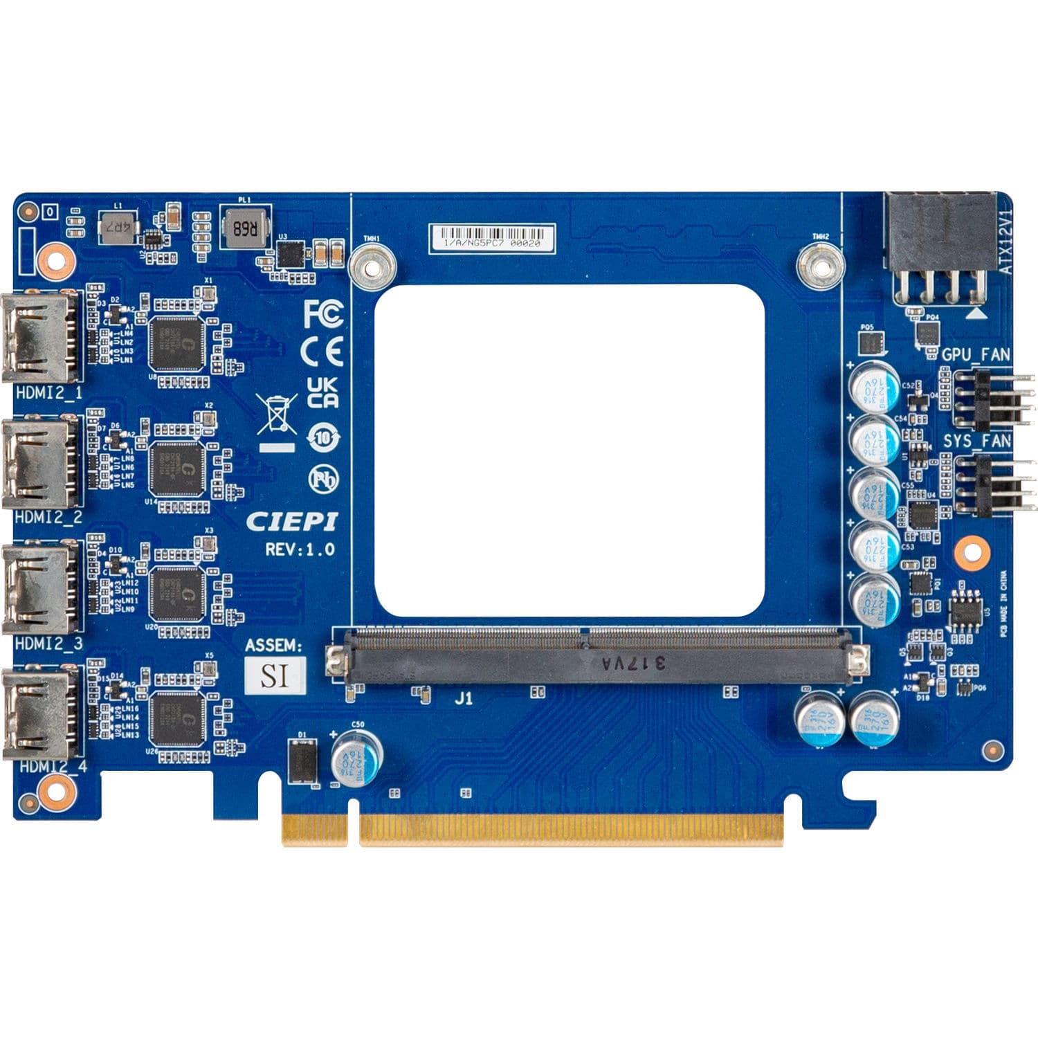 Tarjeta gráfica PCI Express - CIEPI-SI - GIGAIPC - PCIe / MXM