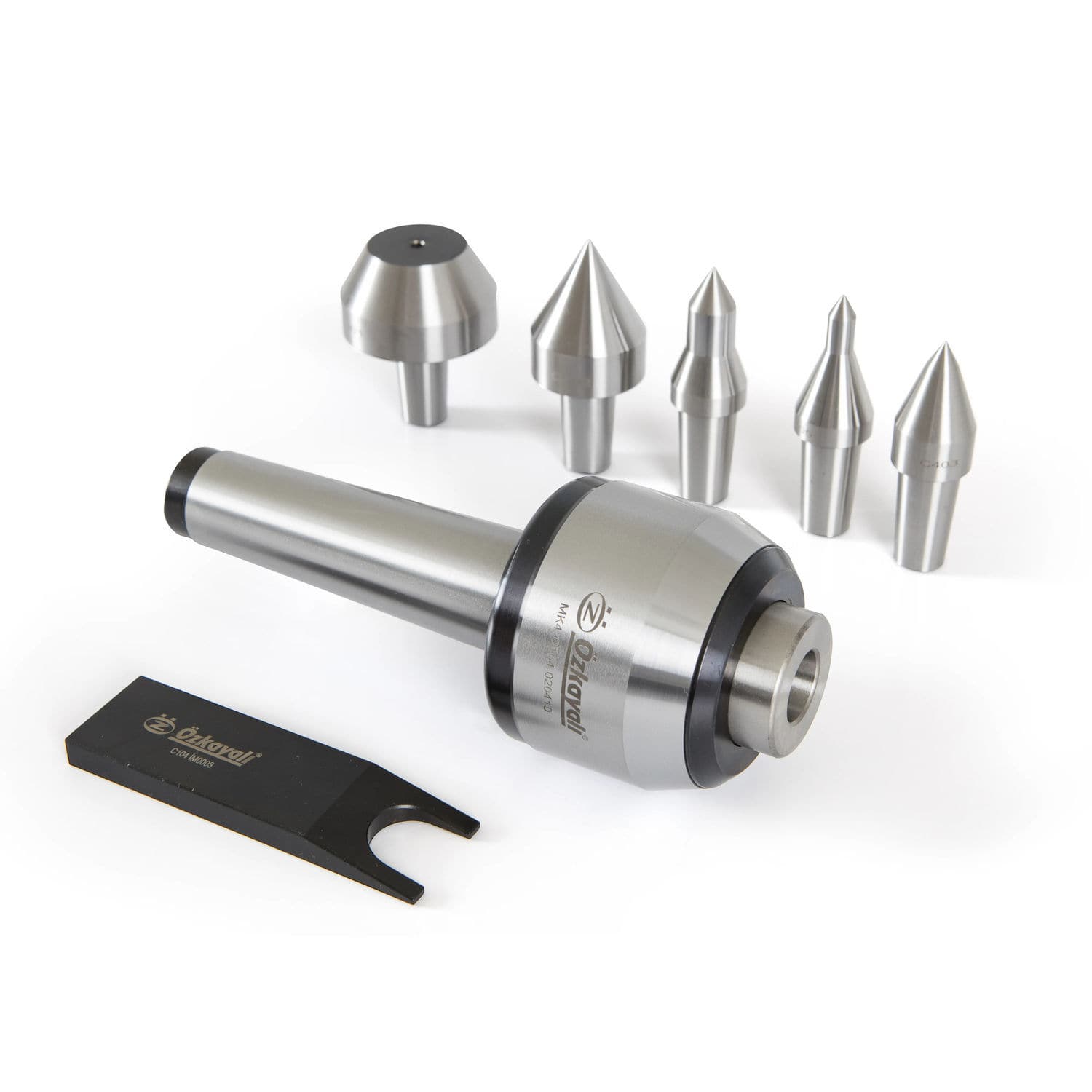 Contrapunto giratorio - C series - Ozkayali Workholding and Spanntechnik - con cono morse / para ...