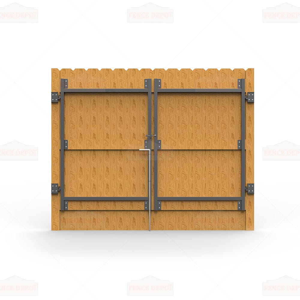 Portón abatible - FDR205001 - Fence Depot - vertical / flexible / para ...