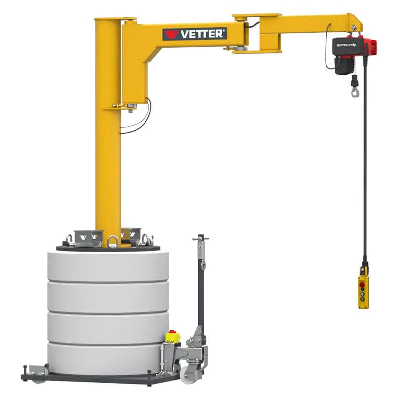 Grúa pluma 300° - MOB-BS - VETTER Krantechnik GmbH - de elevación ...
