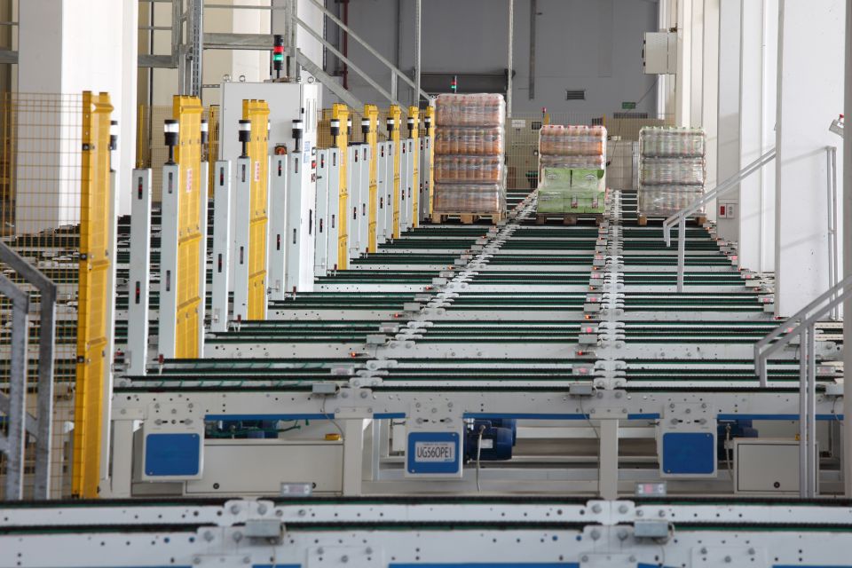 Sistema de transporte para palés - System Logistics S.p.A. - continua