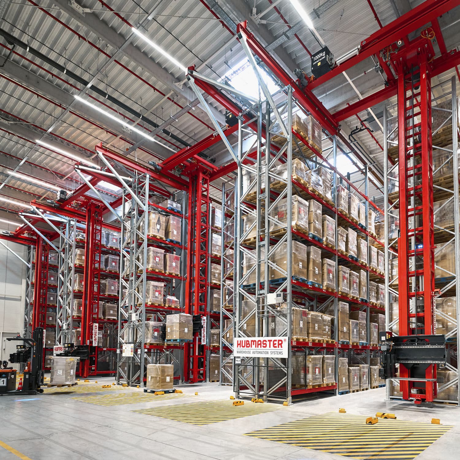 Transelevador para almacén - Stacker Crane - HUBMASTER® Warehouse ...