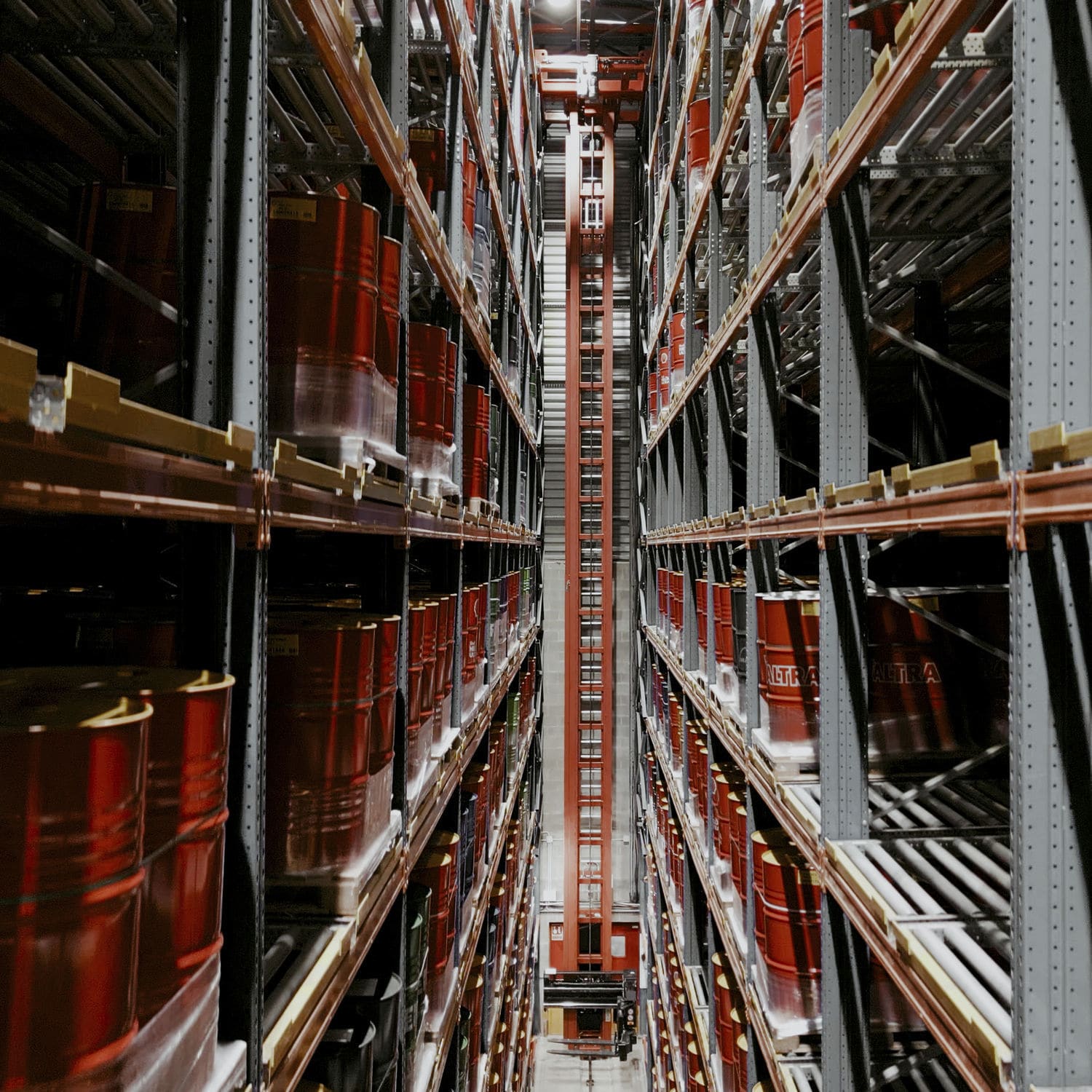 Almacén automático vertical - Push-back Staker Crane - HUBMASTER ...