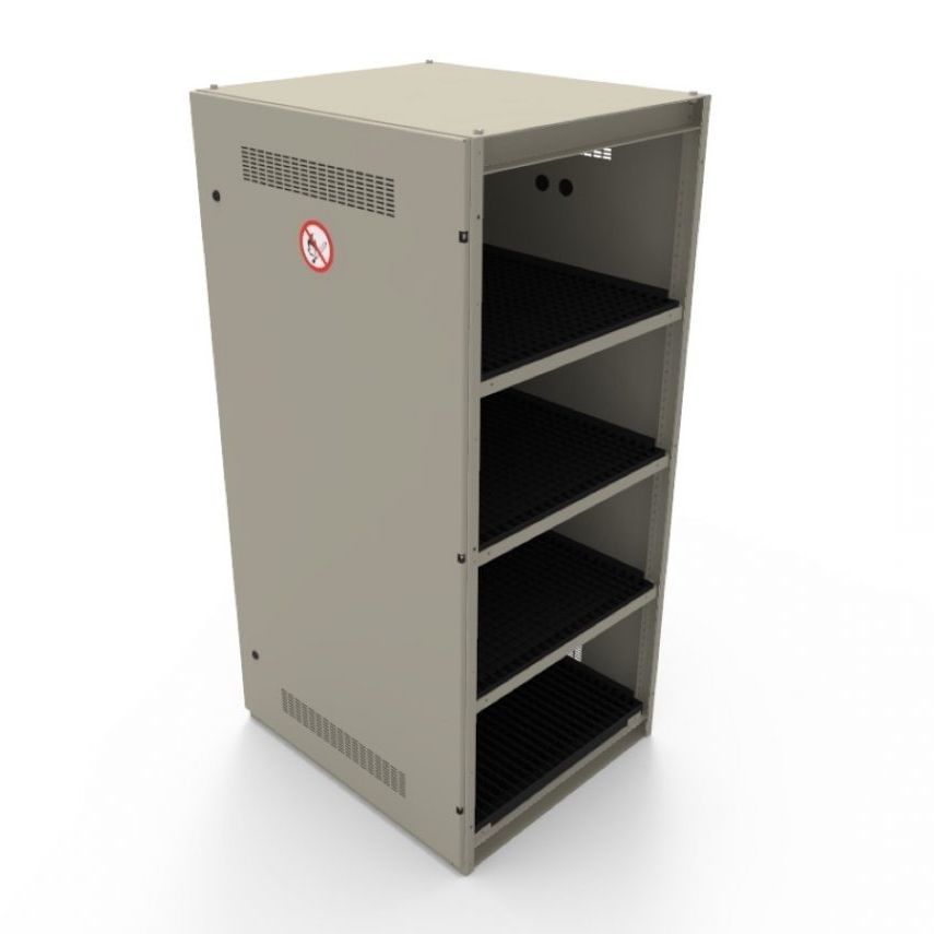 Armario portabatería - STANDARD - AIB KUNSTMANN Motive GmbH - de suelo ...