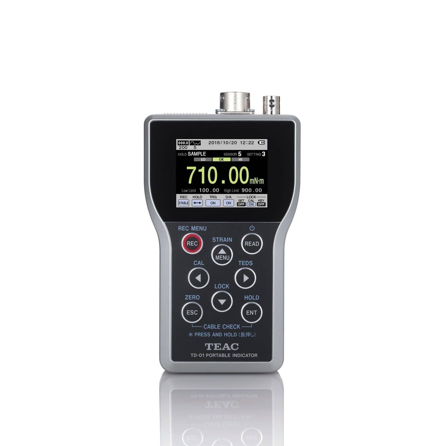 Indicador de fuerza - TD-01 - TEAC Corporation - de nivel de señal / de ...