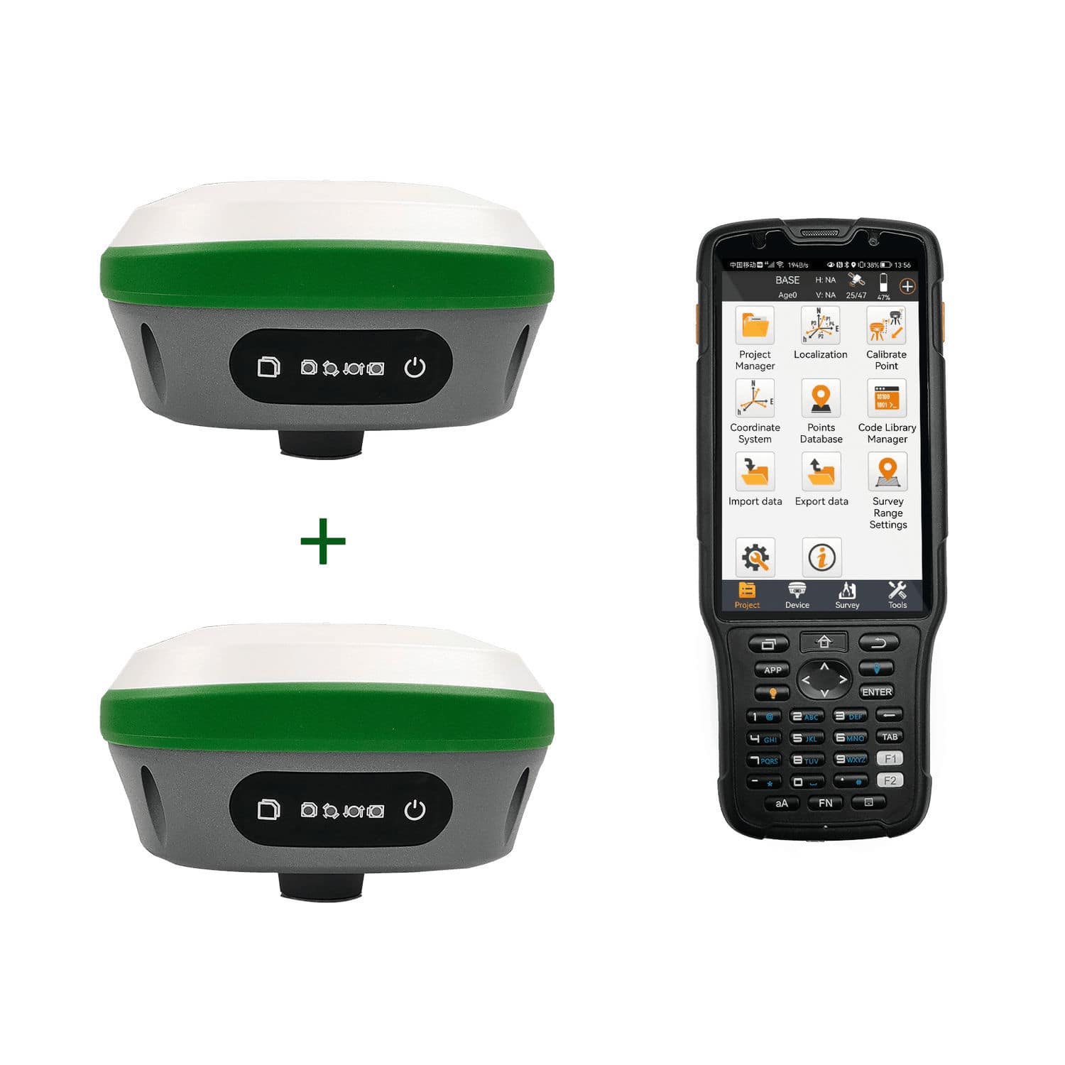 Sistema de topografía GPS - R26 Rover+Base - SMAJAYU(SHENZHEN) CO.,LTD ...