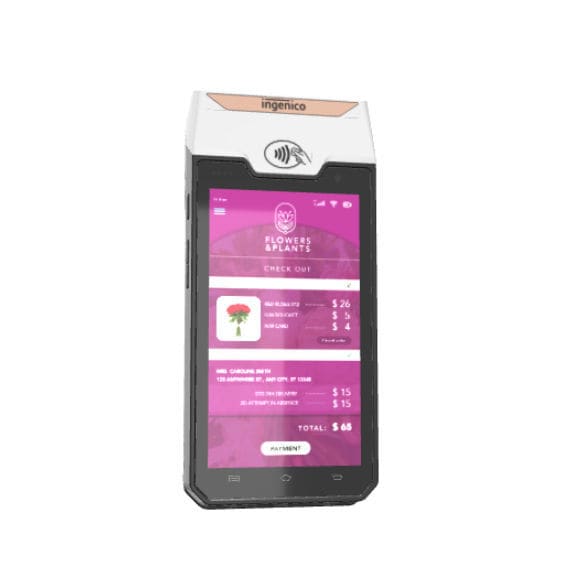 Terminal de pago de mostrador - AXIUM DX4000 - Ingenico - Bluetooth ...