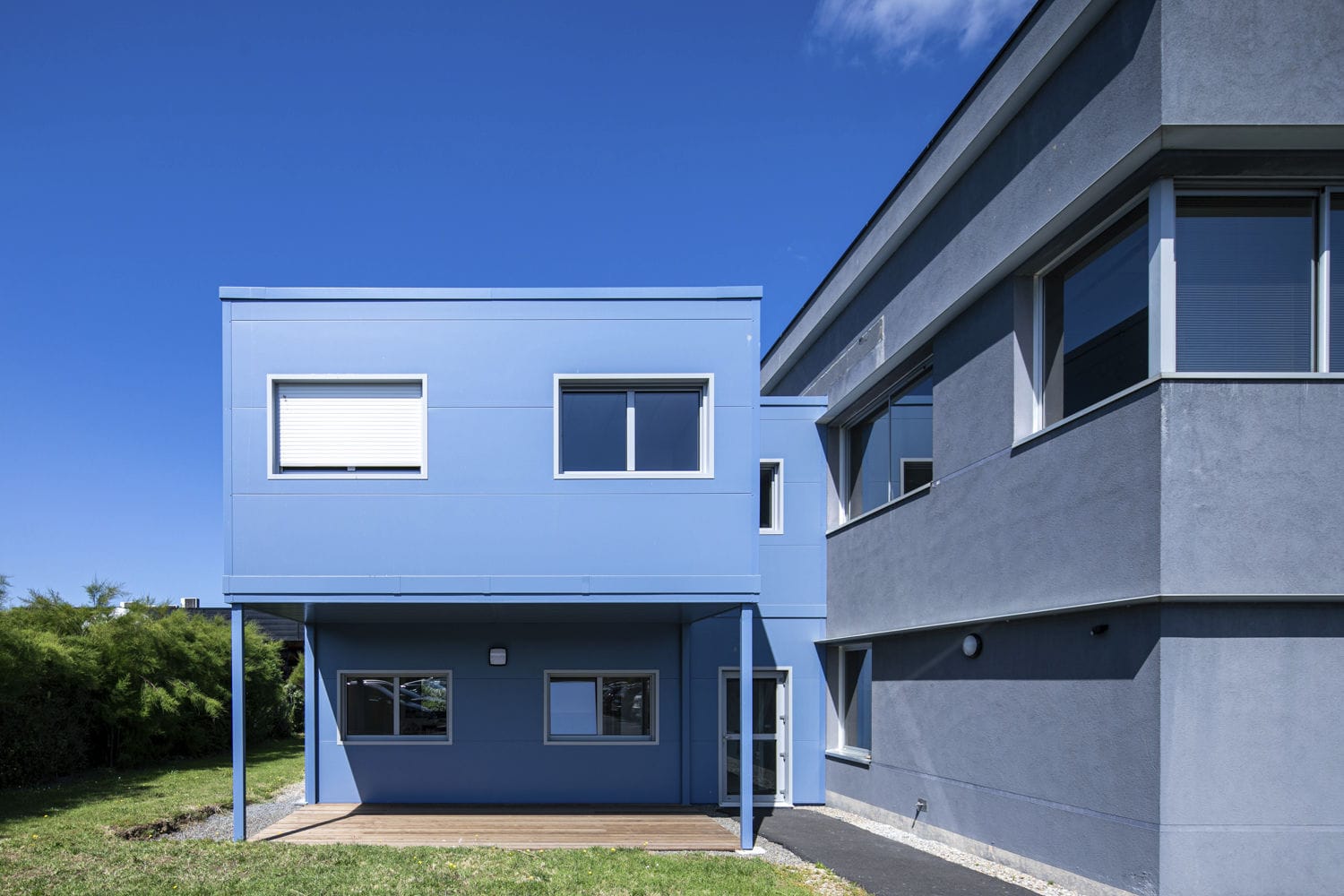 Edificio modular - bodard ouest - prefabricado / temporal / permanente