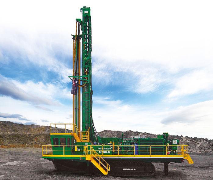 Perforadora rotativa - RTD75 - RTDrill - DTH