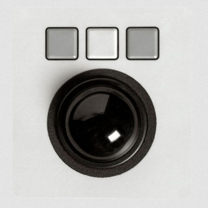 Trackball mecánico - TB38 - CKS - empotrable / 38 mm / USB