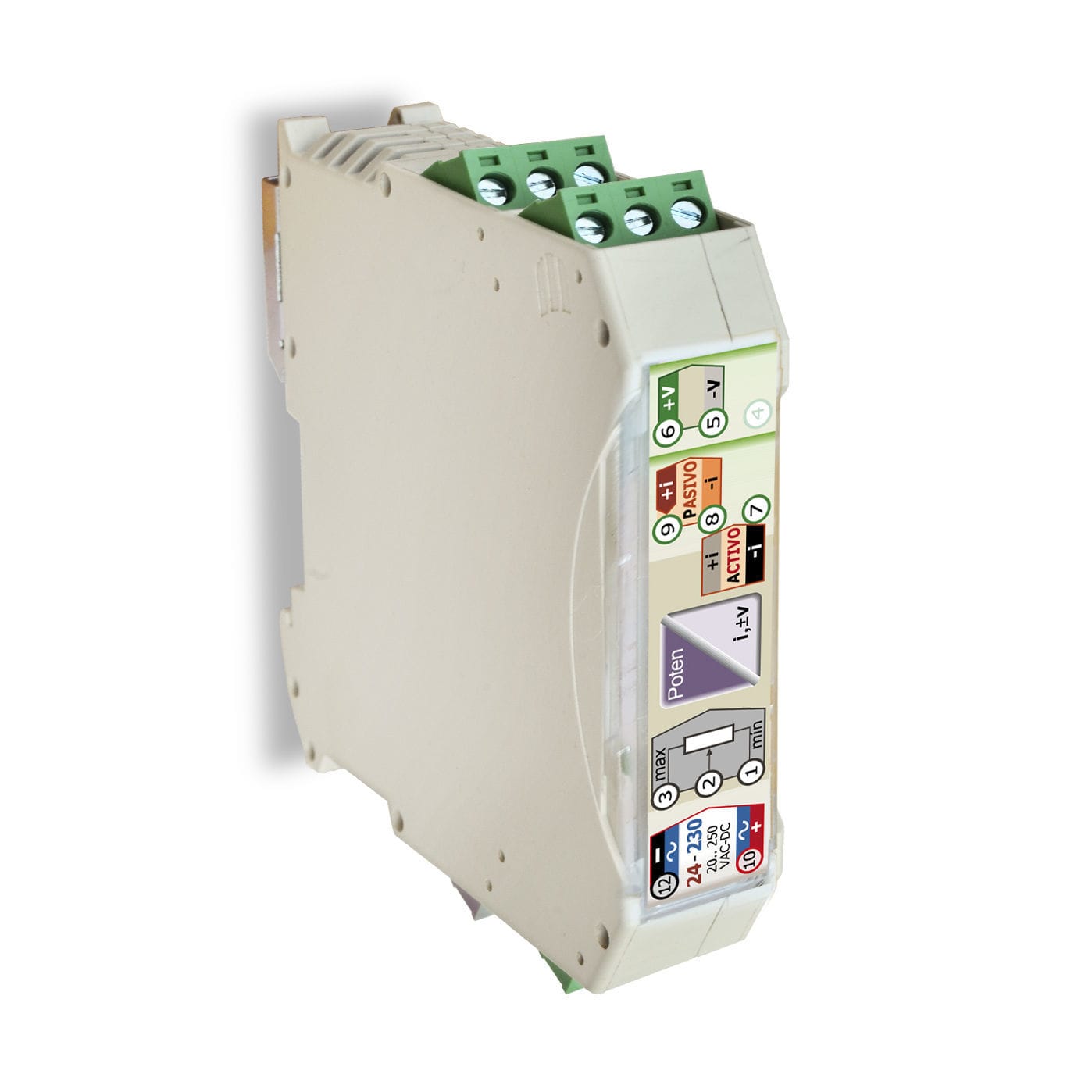 Convertidor de señal universal - POSI Plus - dpf sensors - aislante ...