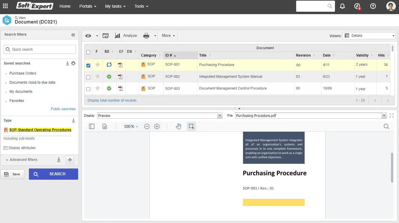 Software de gestión de documentos - Document - SoftExpert - de ...