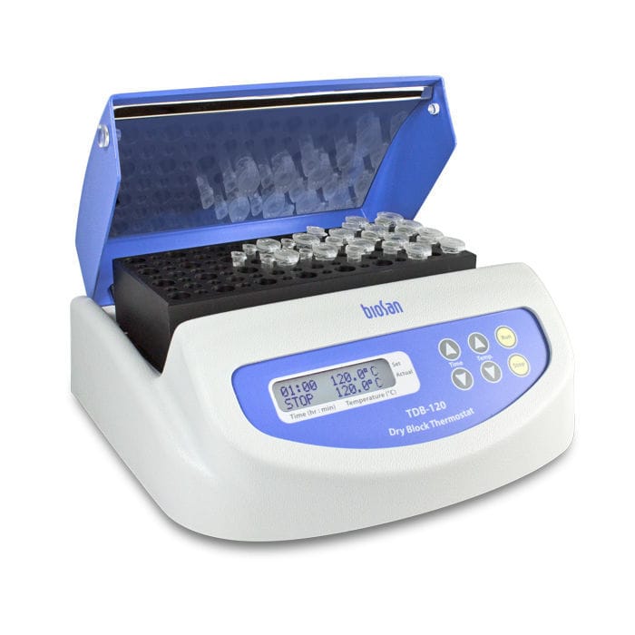 Termobloque para tubos de ensayo - TDB-120 - Biosan - digital