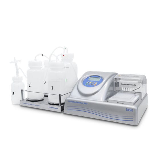 Lavador de microplacas automatizado - IW-8 - Biosan - de 96 orificios ...