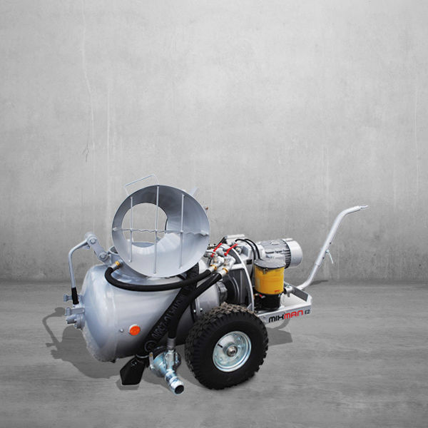 Transportador de suelo en semirremolque - MIXMAN E2 - GB Machines