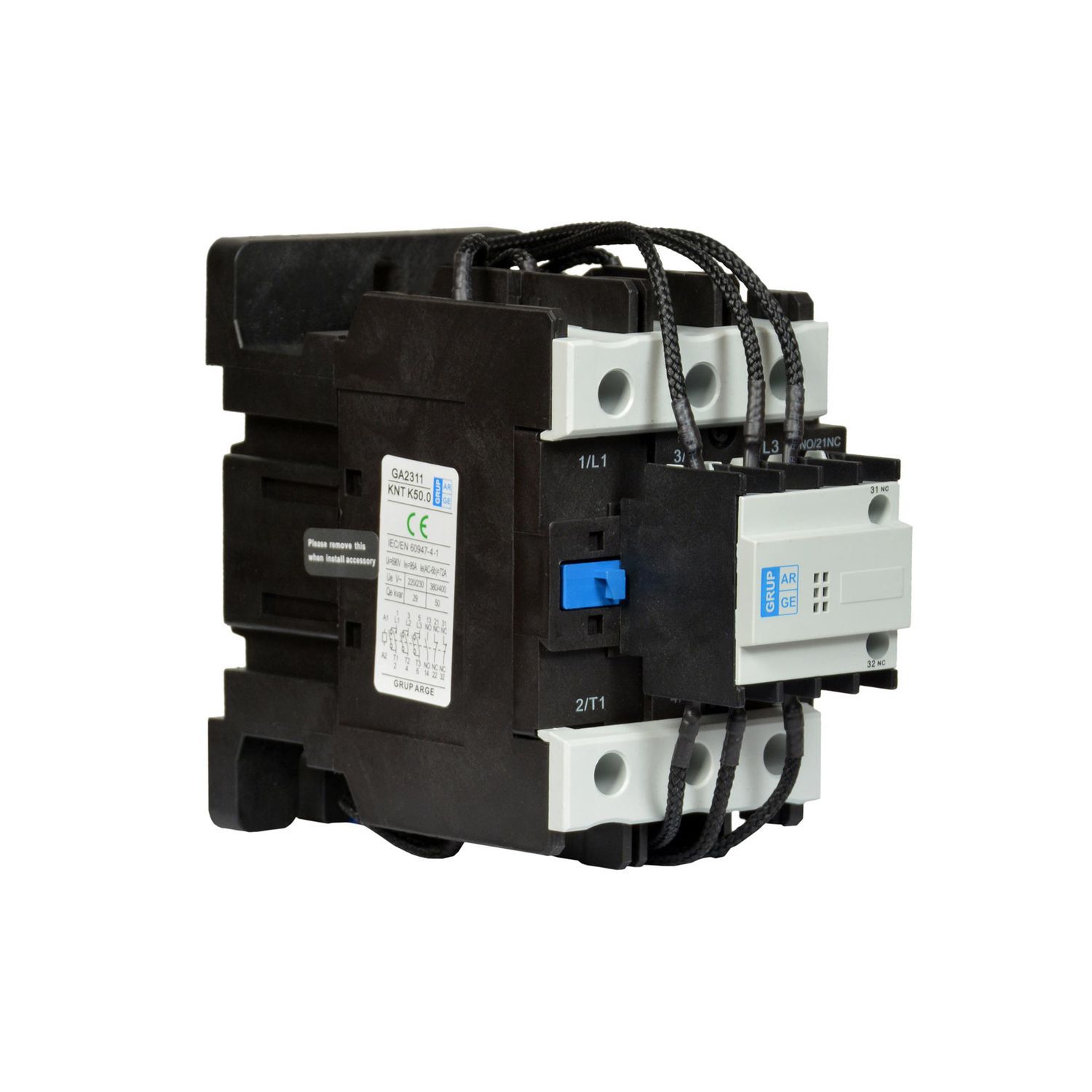 Contactor electromagnético - KNT series - Grup Arge Energy and Control ...