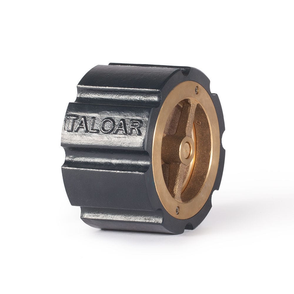 Válvula de retención para agua - CF600-V - Taloar - wafer / de hierro fundido / de bronce