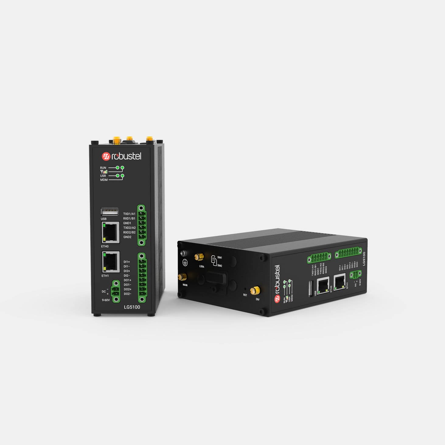 Pasarela industrial - LG5100 series - Robustel - IoT edge / WAN / wifi
